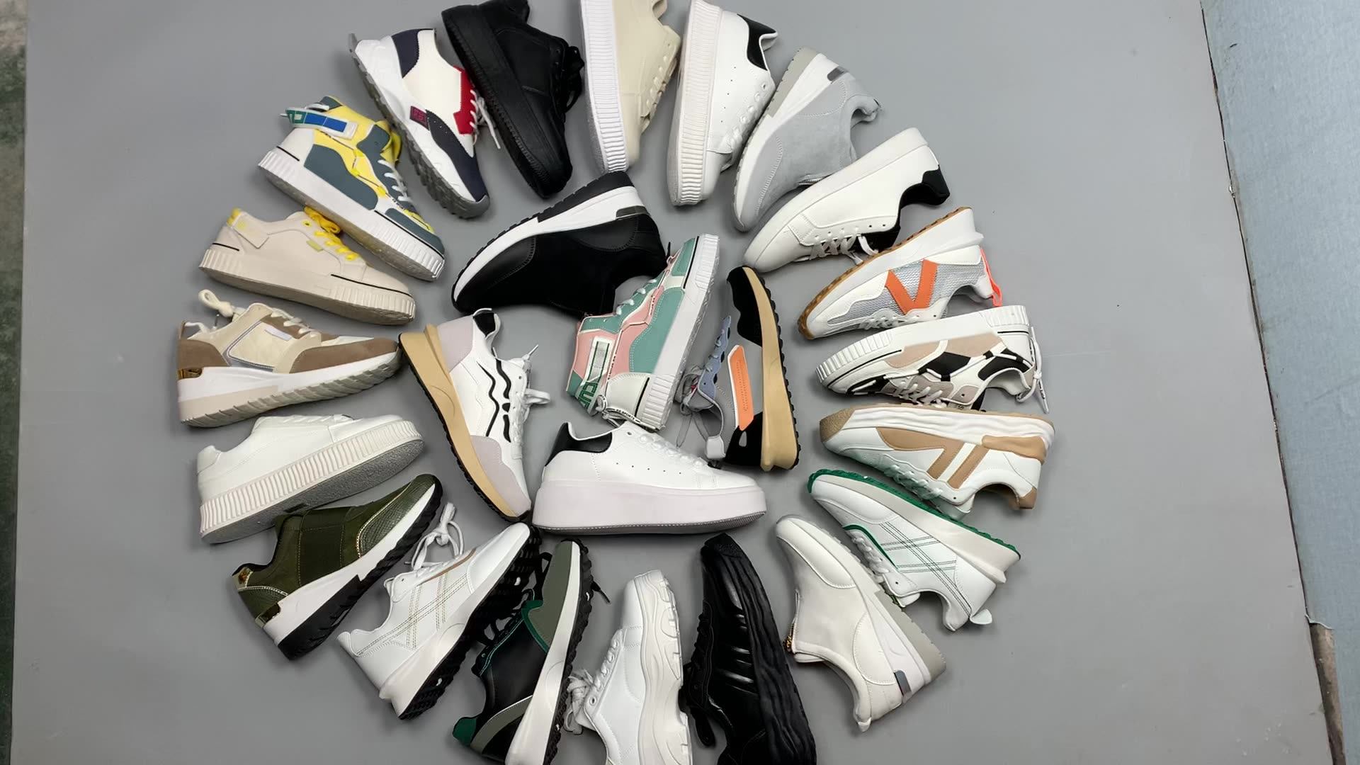 Random Style Mixed Package Zapatillas Light Sneakers Women Stocked ...