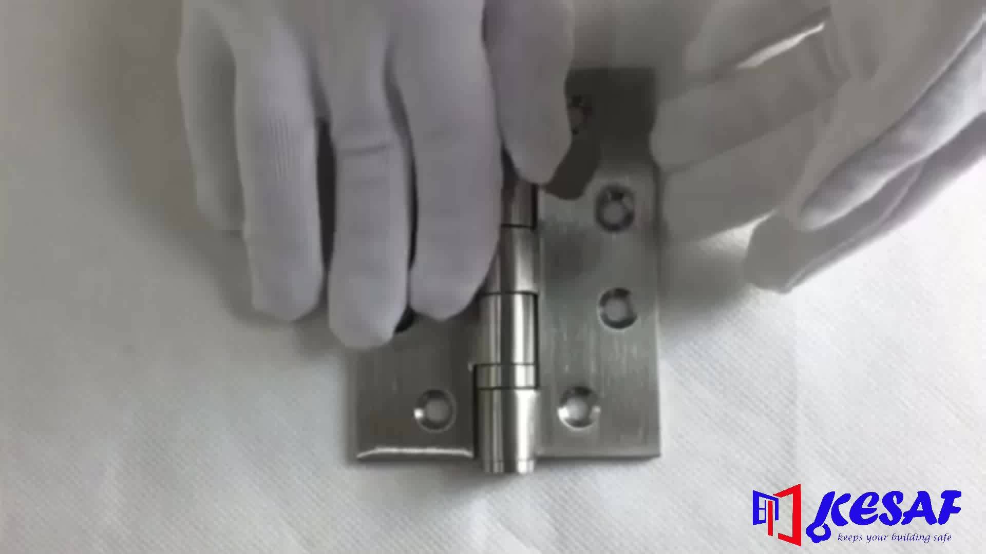 Raised Head Resistance 90 Degree Stainless Steel Door Hinge With Npr ...