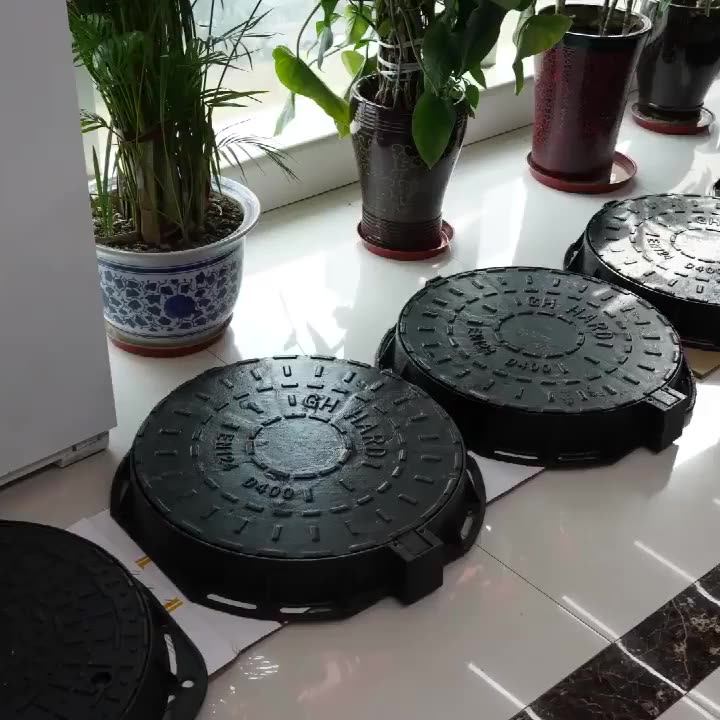 Jrc 4 Etisalat Teleco Cast Iron Ductile Iron D400 Heavy Duty Manhole ...