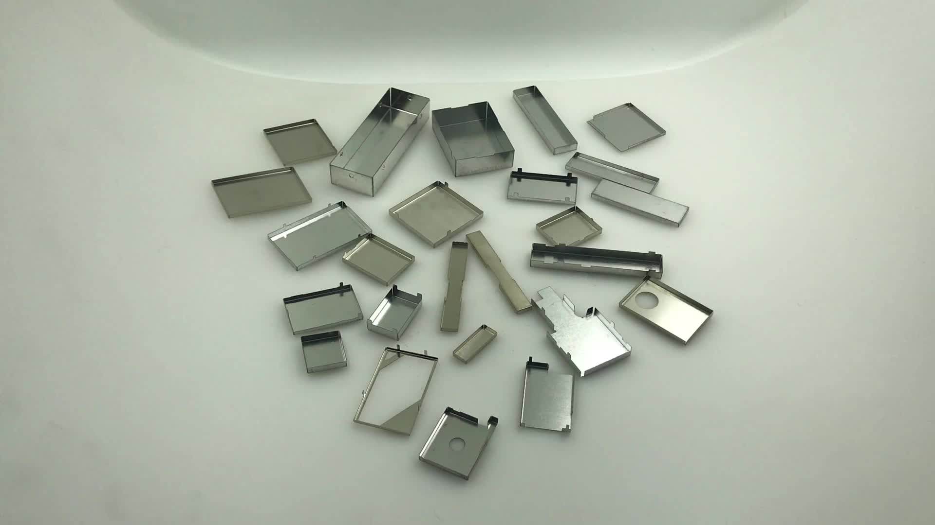 Qz Customized Stamping Screening Shielding Case Emi Rf Shield Can Pcb ...