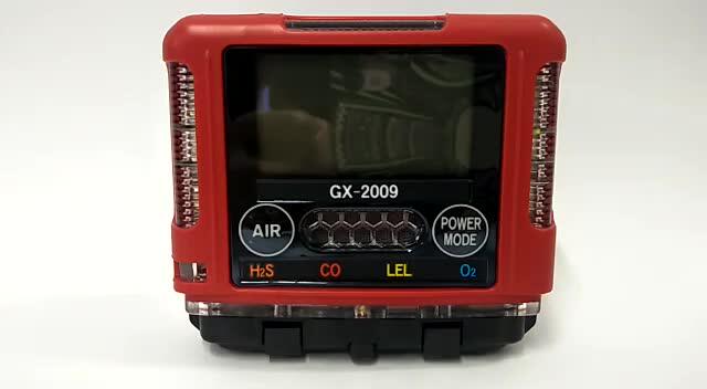 Gx-2009 Portable Methane Gas Flow Meter,Combustible Gases O2 H2s Co ...
