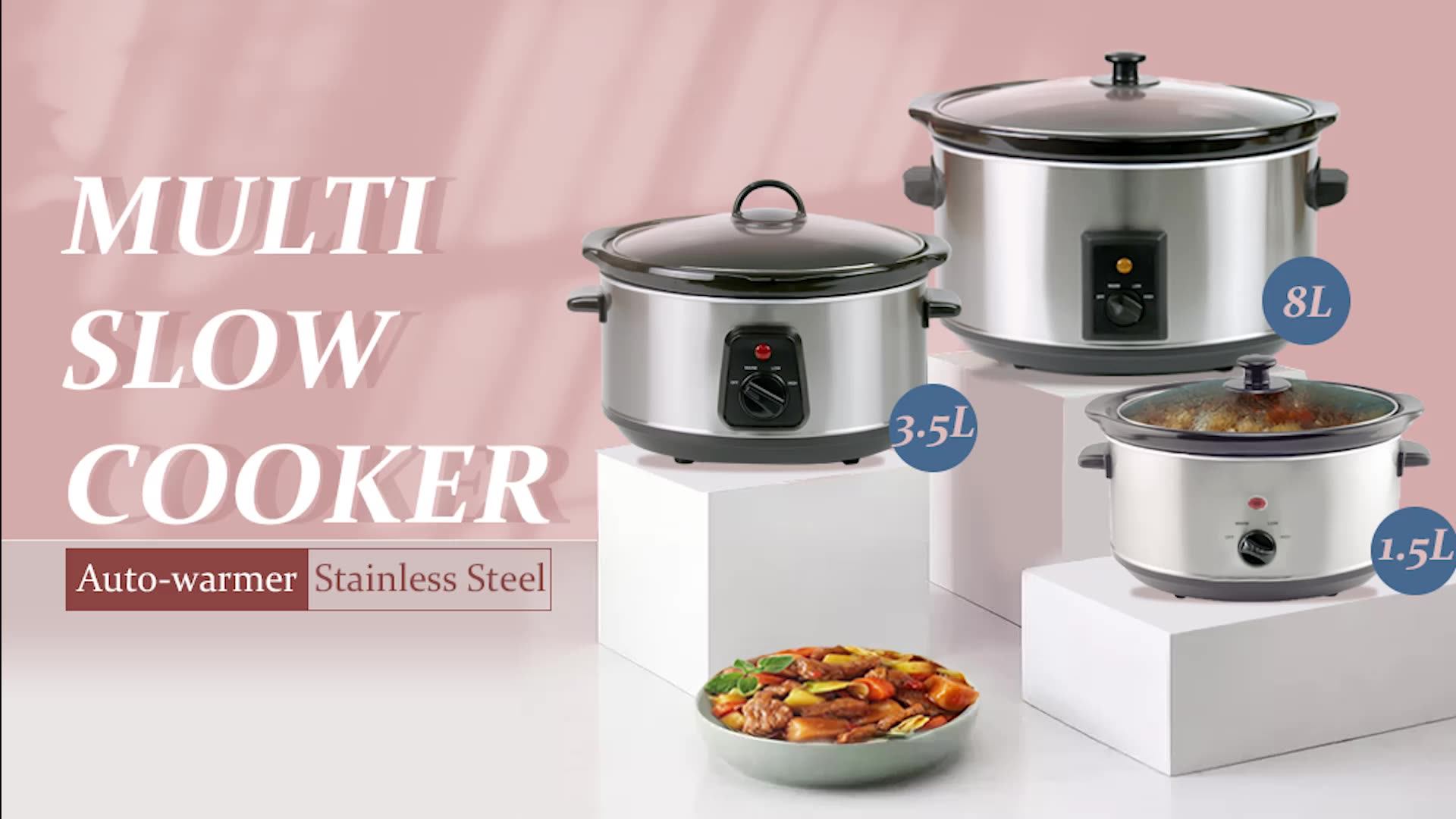 New Design Multi-cooker Hot Pot High Quality Multi Function Cooker Slow ...