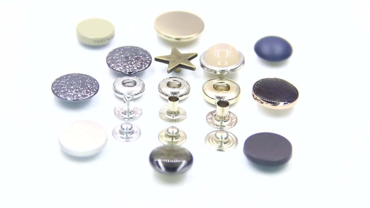 Factory Direct Sale Flat Matte Silver Snap Button With 486# - Buy Flat ...