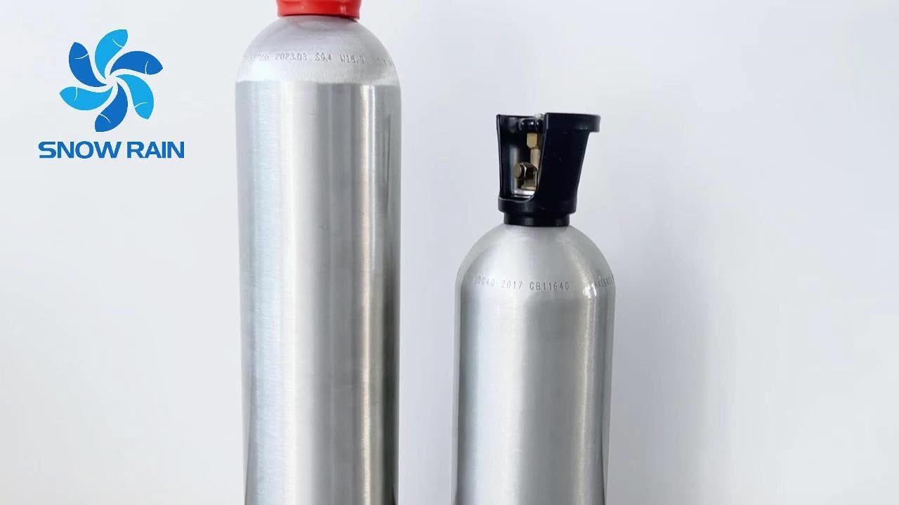 High Quality Light Weight Aluminum Seamless Food Grade 2kg Small Co2 ...