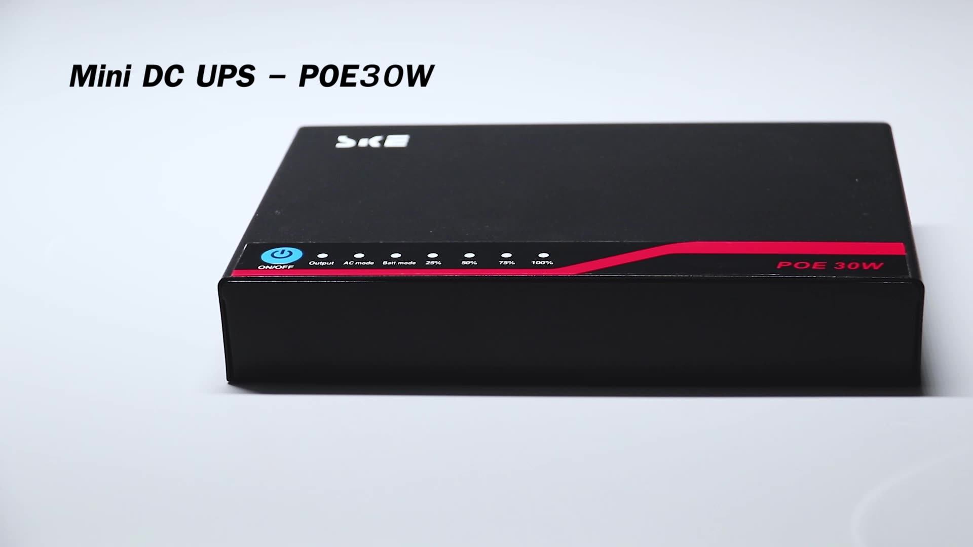 110v 220v Mini Dc Ups Poe Mini Ups 9v 12v 15v 24v For Wifi Router - Buy ...