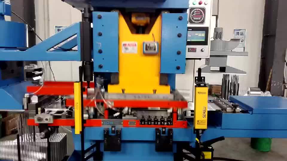 High Speed Aluminum Fin Punching Machine - Buy Electric Fin Punching ...