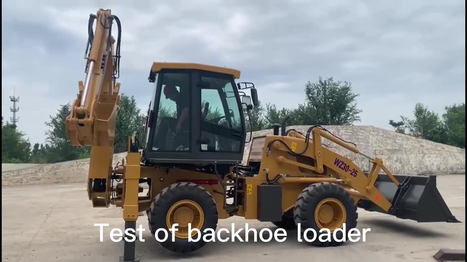 Backhoe Loader 20 Ton Backhoe Loader 15-20 Articulated Hot Sale Small ...