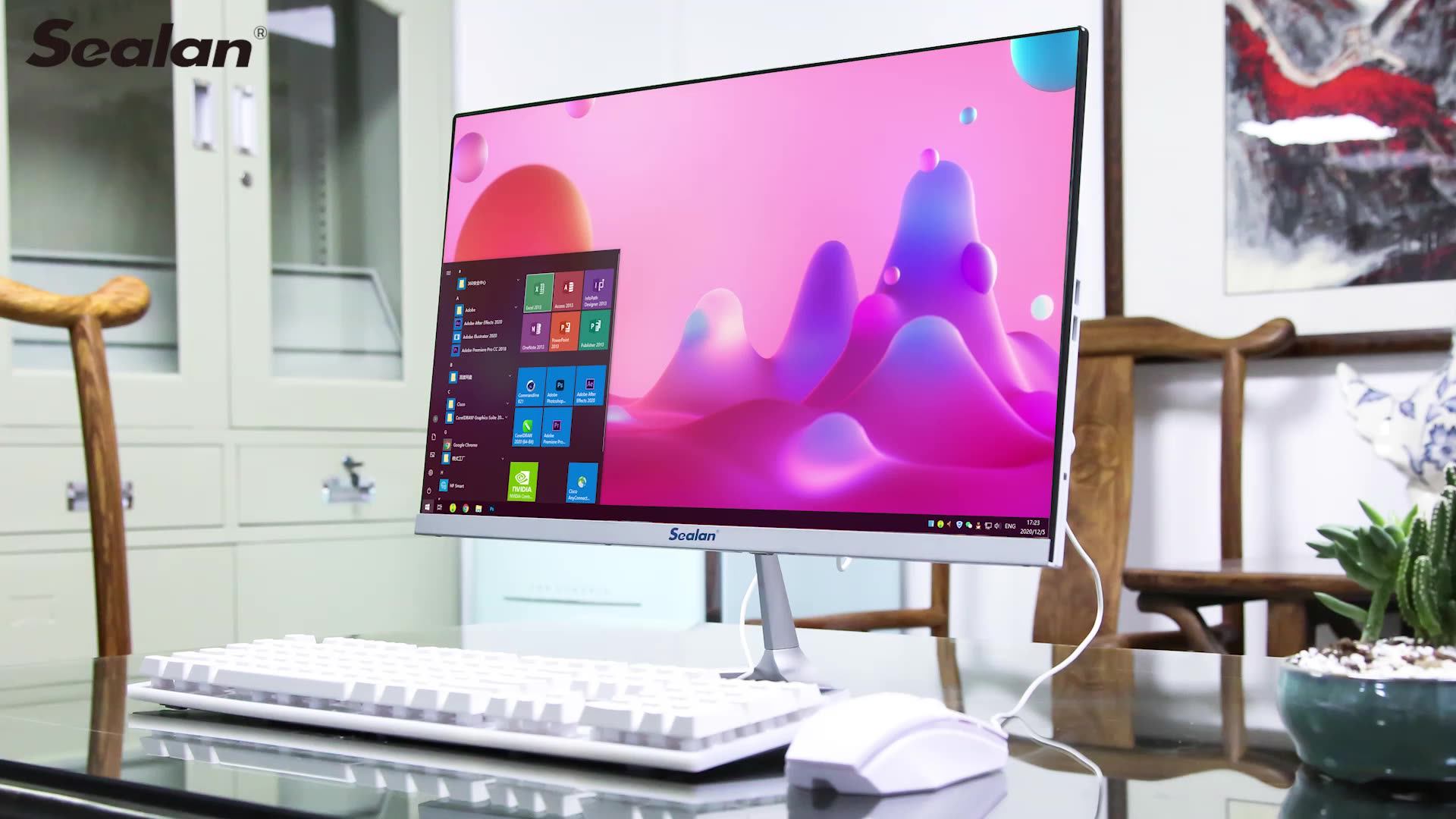 Sealan 23.8inch All In One Pc I5 3320 Ram 4g Ssd 120g Aio Pc Build In ...