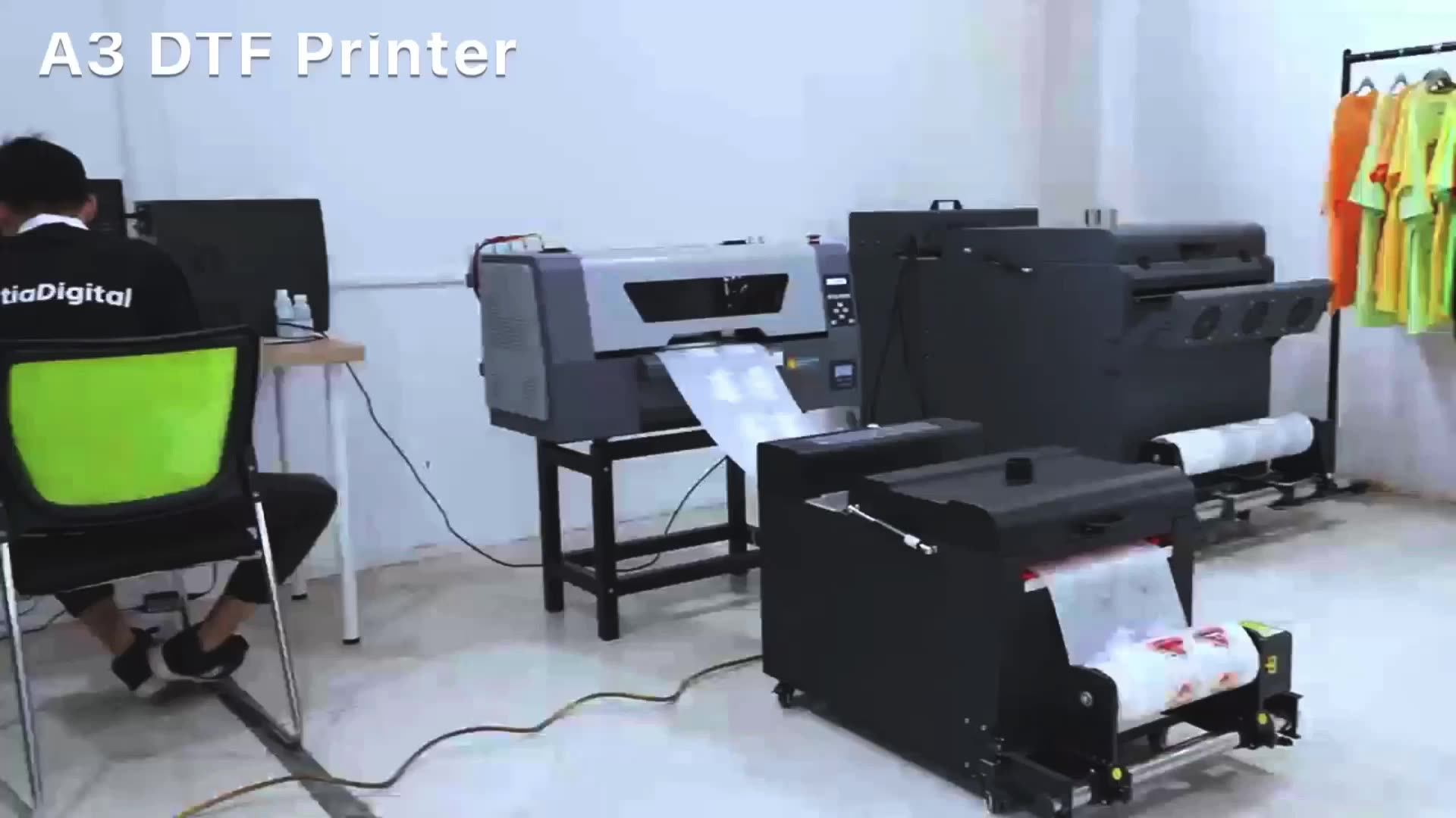 A3 Dtf Printer Printing Machine Digital T-shirt Printing Machine ...