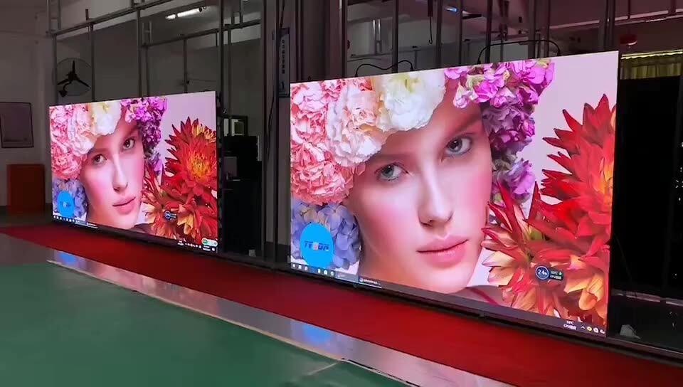 16:9 Wide Angle Control Room Digital P2.5 High Refresh Full Color Led ...