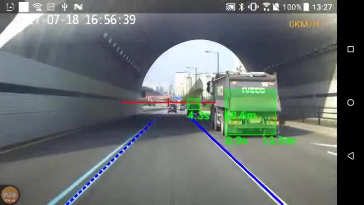 Camera Adas Obd Ii Forward Collision Warning Sytsem Lane Departure ...