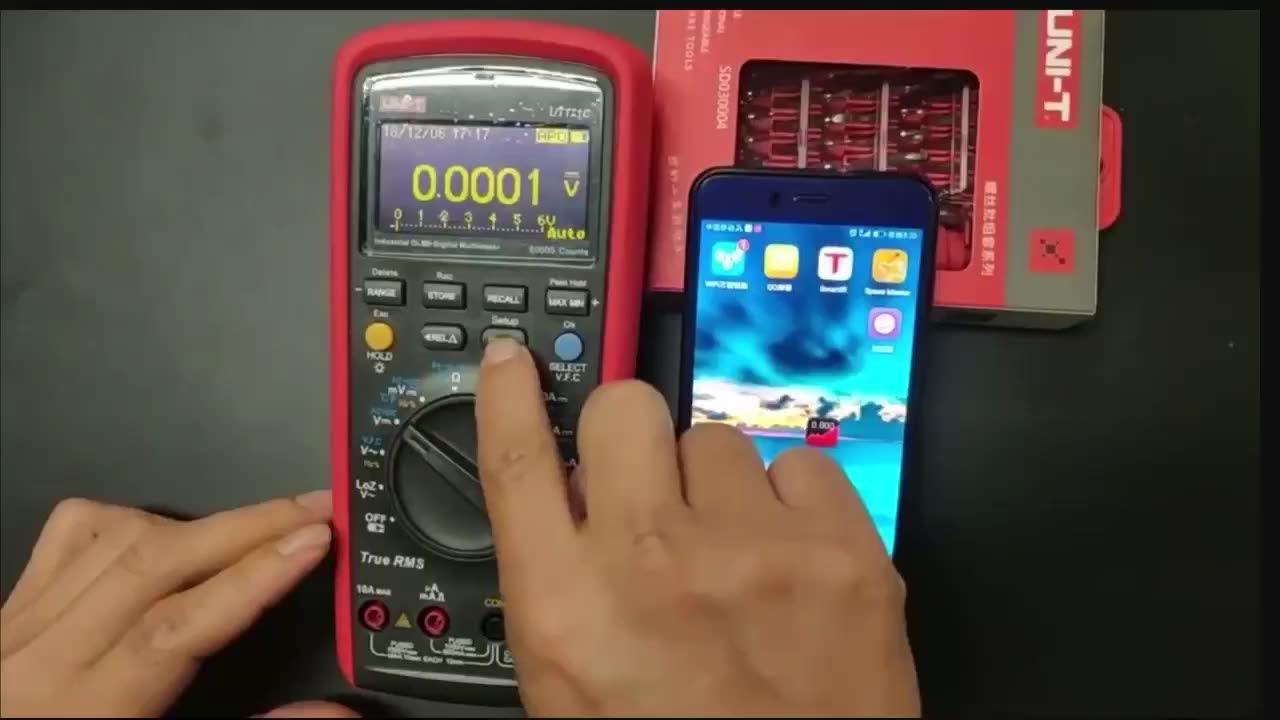 Uni-t Ut171c Industrial True Rms Digital Multimeters Admittance ...