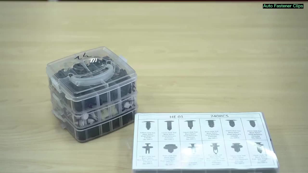 Nylon Fir Tree Clip Insulation Fit Auto Clips Car Fasteners & Car Clips ...