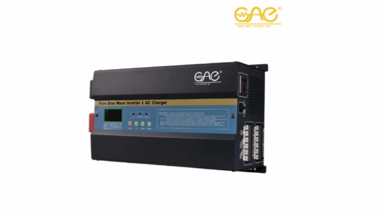6kw 48v Inverter Inbuilt Mppt Solar Power Inverter Battery Charger With ...