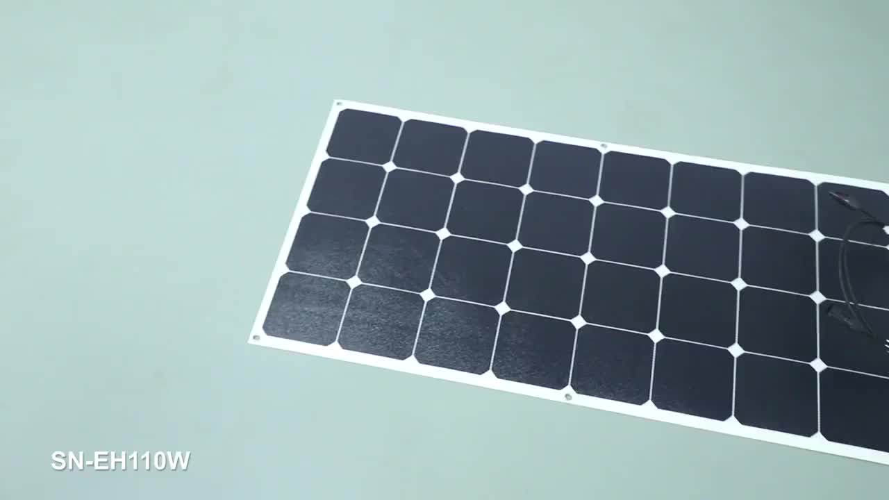 Factory Wholesale Glossy Flexible Solar Cell Roll Window Panel ...