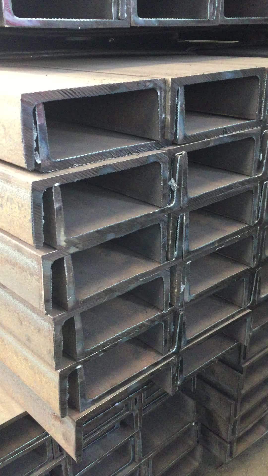 U Shape And C Shape U Channel/ Upn 80/100 Steel Profile Ss400 Hot ...