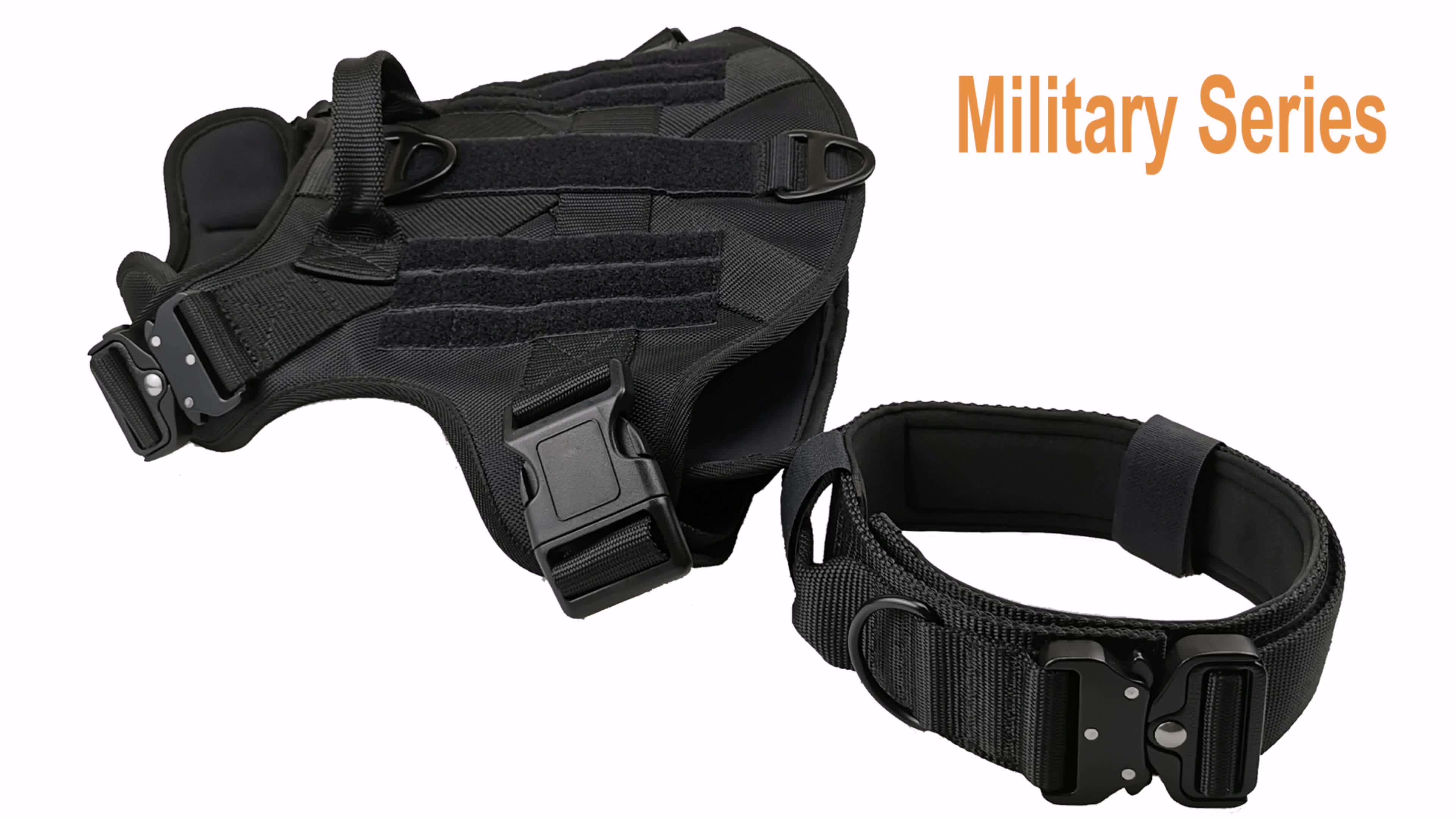 Customized Tactical K9 Military Police Service Big Dog Pet Vest Durable ...