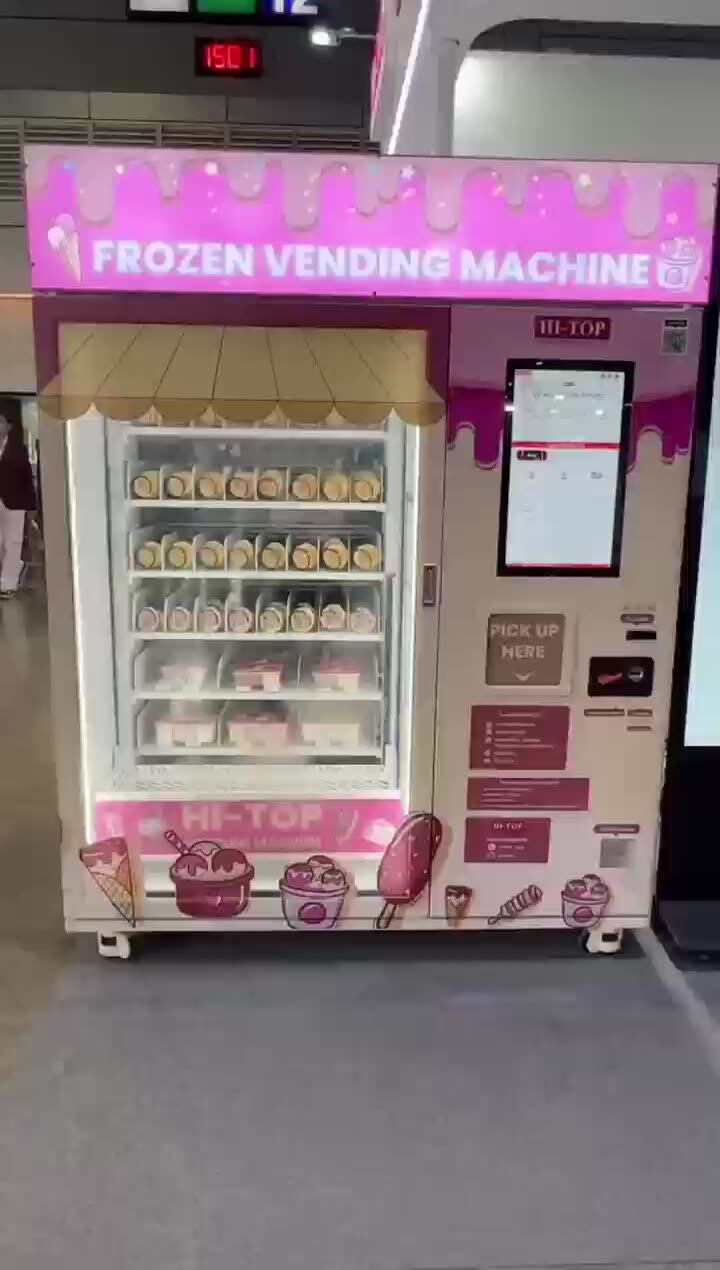 Frozen Ice Cream Popsicle Vending Machine China Superior Quality ...
