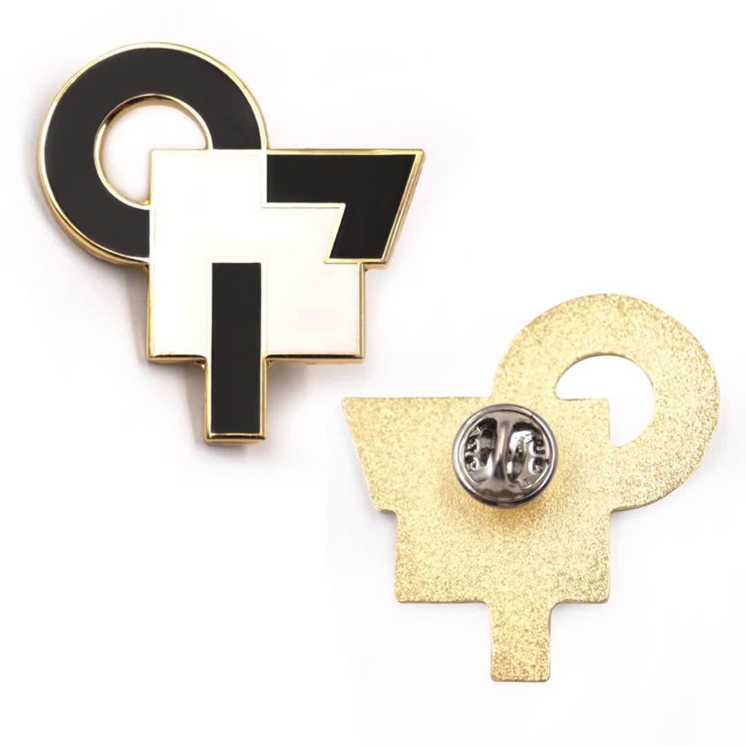 Factory Sale Custom Making 2d Oval Metal Lapel Pin Badge For Gift - Buy ...