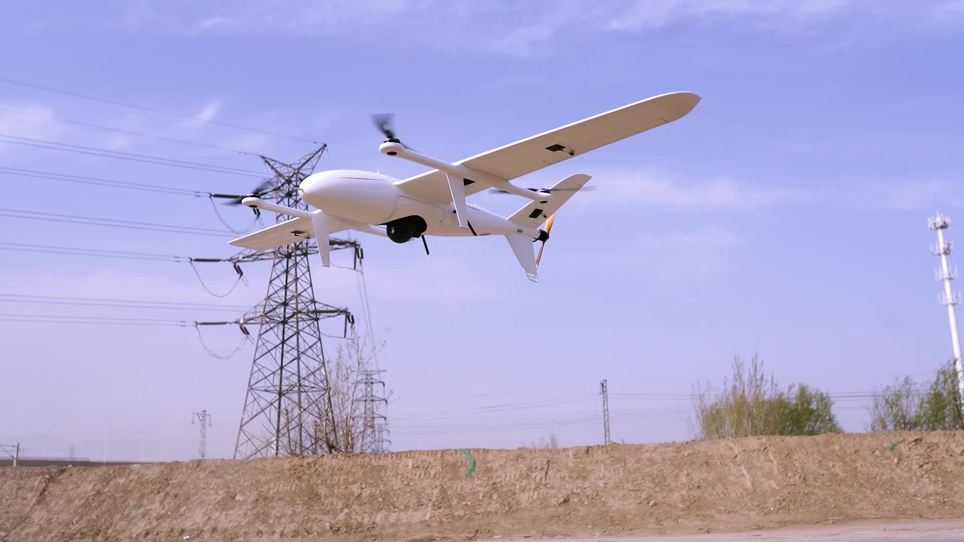 Foxtech Ayk Rtk Gps Long Range Endurance Vtol Drone For Oil Gas ...