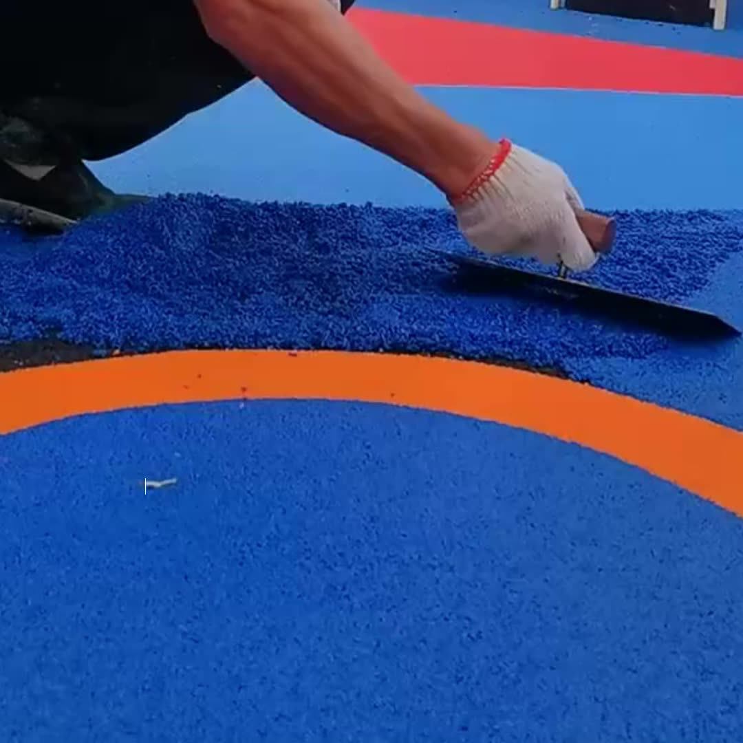 Rubber Surfaces Materials Epdm Granules And Pu Binder For Track And ...