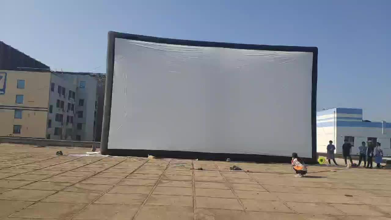 Giant Outdoor Inflatables Movie Screen - Buy Outdoor Backdrop Movie ...