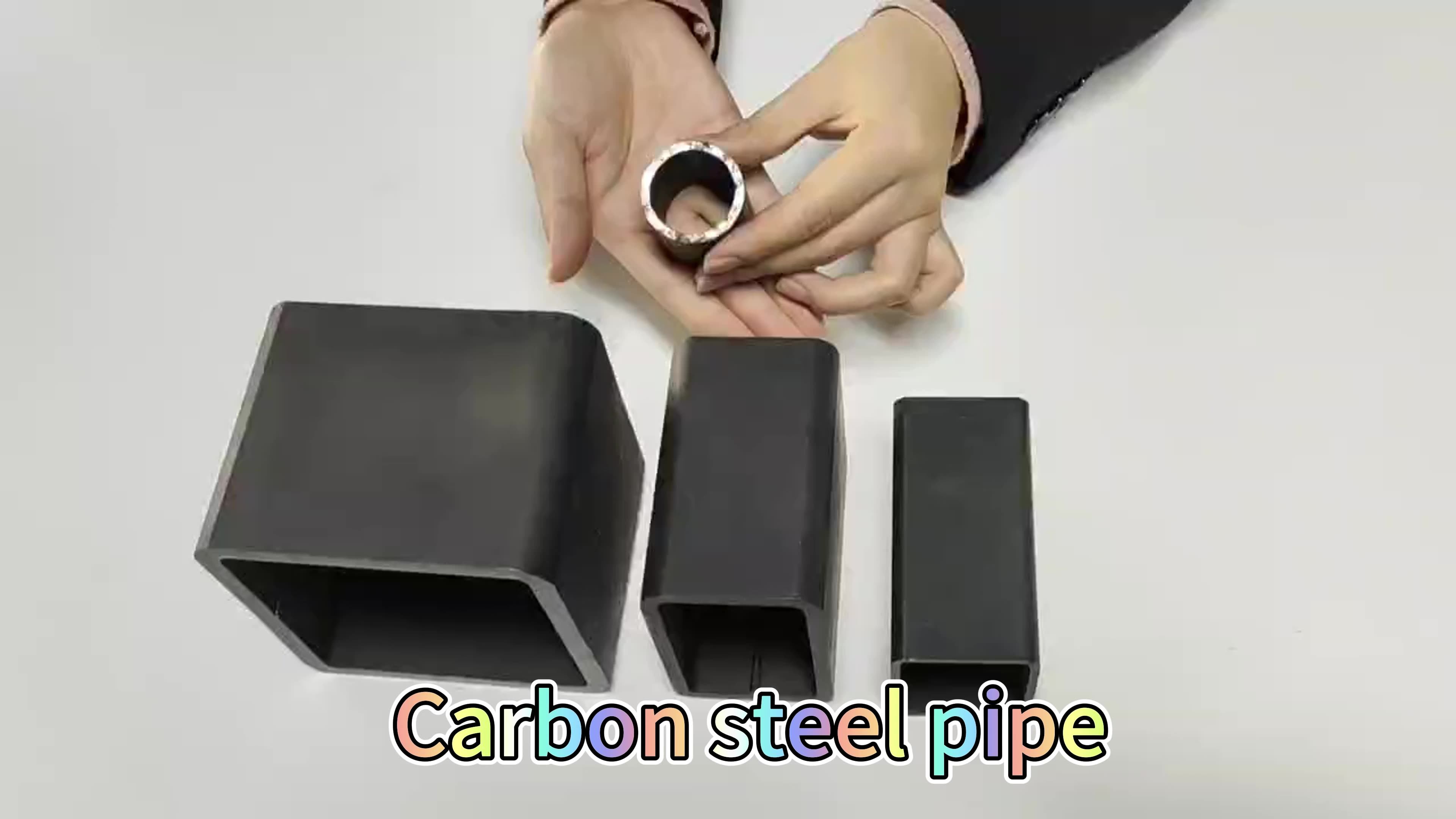 60mm Seamless Round Tubing And Welded Carbon Steel Tubes Rectangular Hollow Carbon Steel Pipe ...