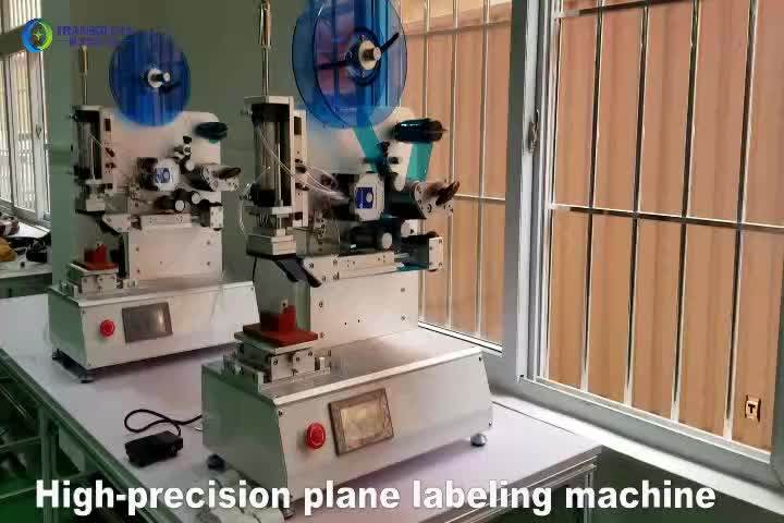 High Precision Sticker Label Applicator Manual Flat Square Bottle ...