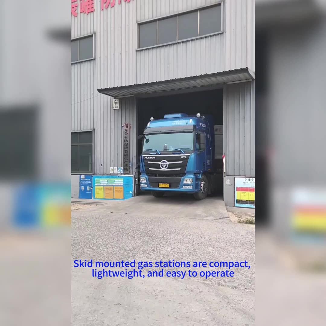 Mobile Mini Intelligent Gas Dispenser Portable Gasoline Station 1000 ...