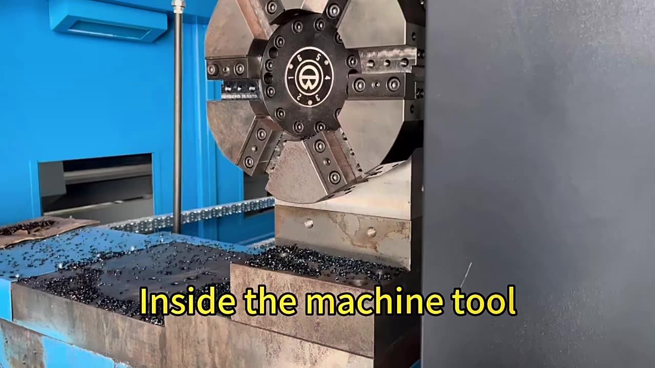 Drake 12 Station Slta 63 Eries Axial Servo Power Tooling Turret For Cnc ...