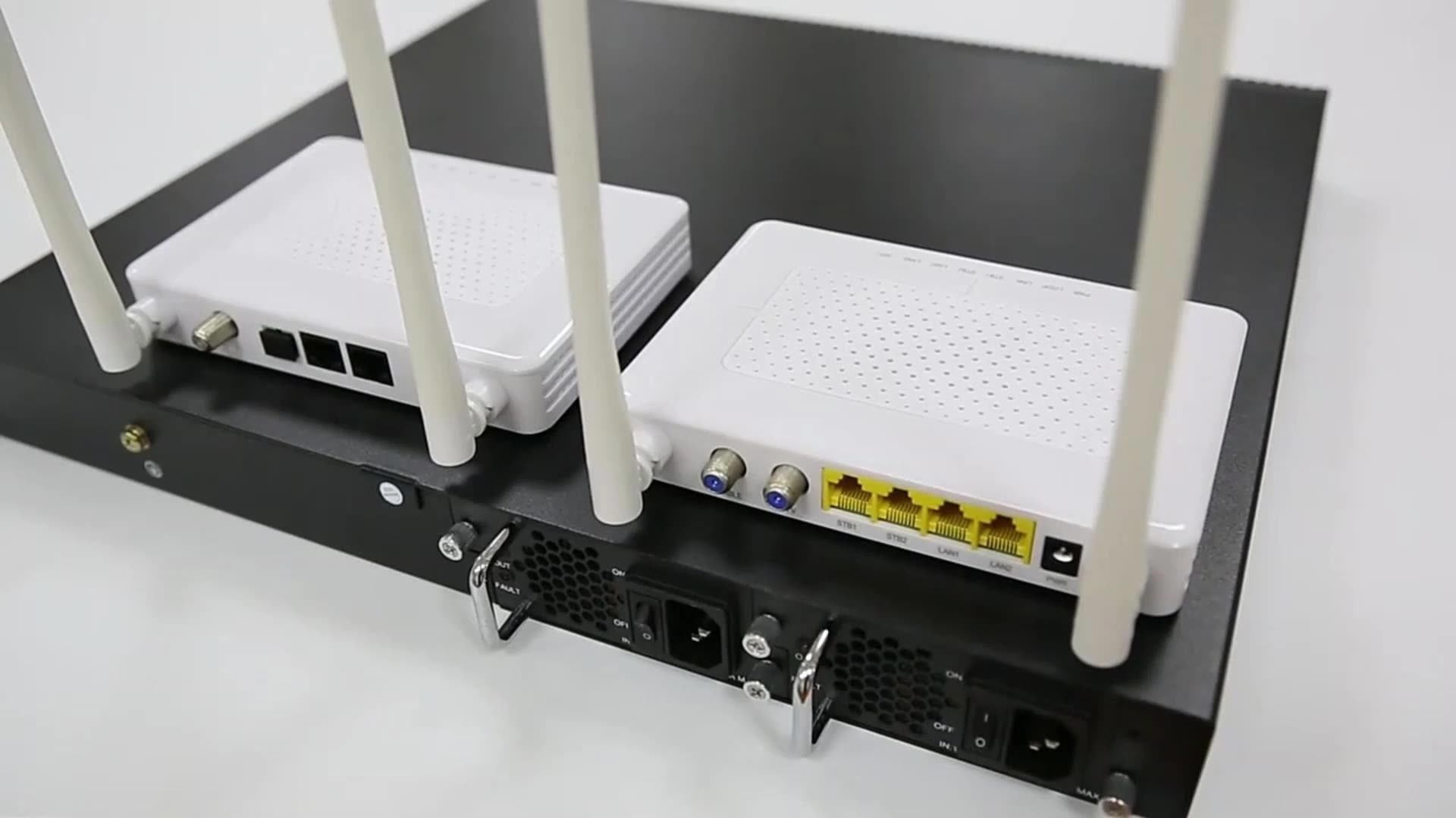 Sopto Epon Xpon Olt 4 Port Ftth 10ge Uplink Compatible All Brands Onu 4 ...