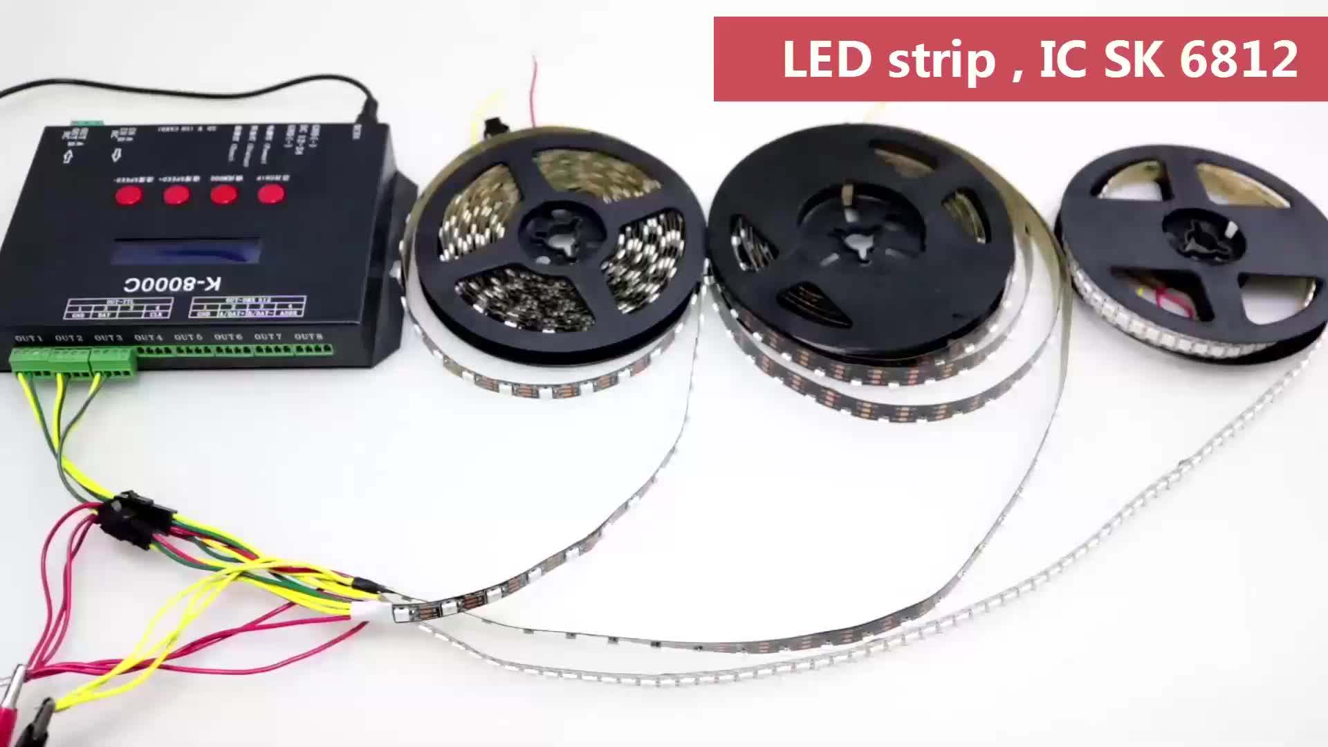 Ingelligent Lighting Solution T-8000 Programmable Led Rgb 8192 Pixels ...