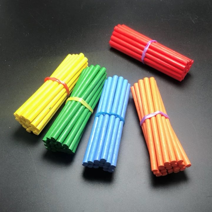 Wooden Children Counting Rods Kindergarten Montessori Math Teaching ...