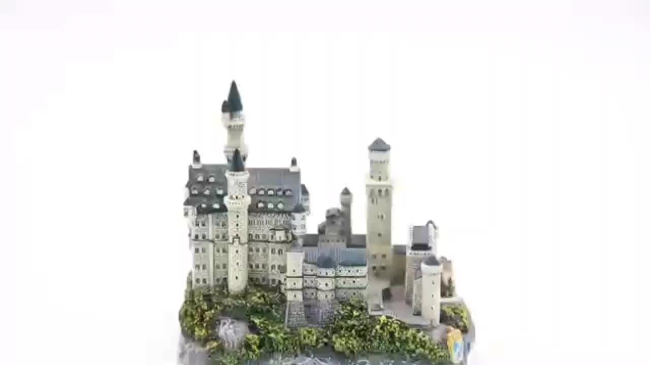 Tourist Castle Miniature Souvenir Polyresin Castle 3d Building Model ...