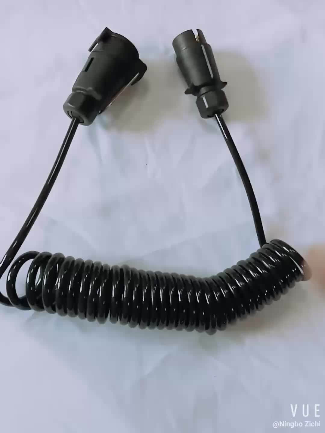 Sample Free 13 Pin Plug Adapter 12v 7 Way Trailer Light Wire Socket ...