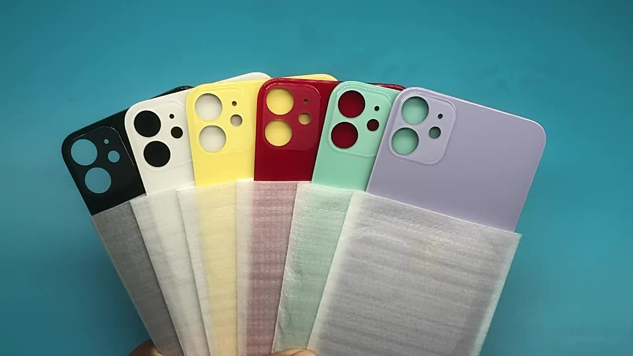 Oem For Iphone Back Glass Replacement With Logo For Iphone 13/12/11/pro ...