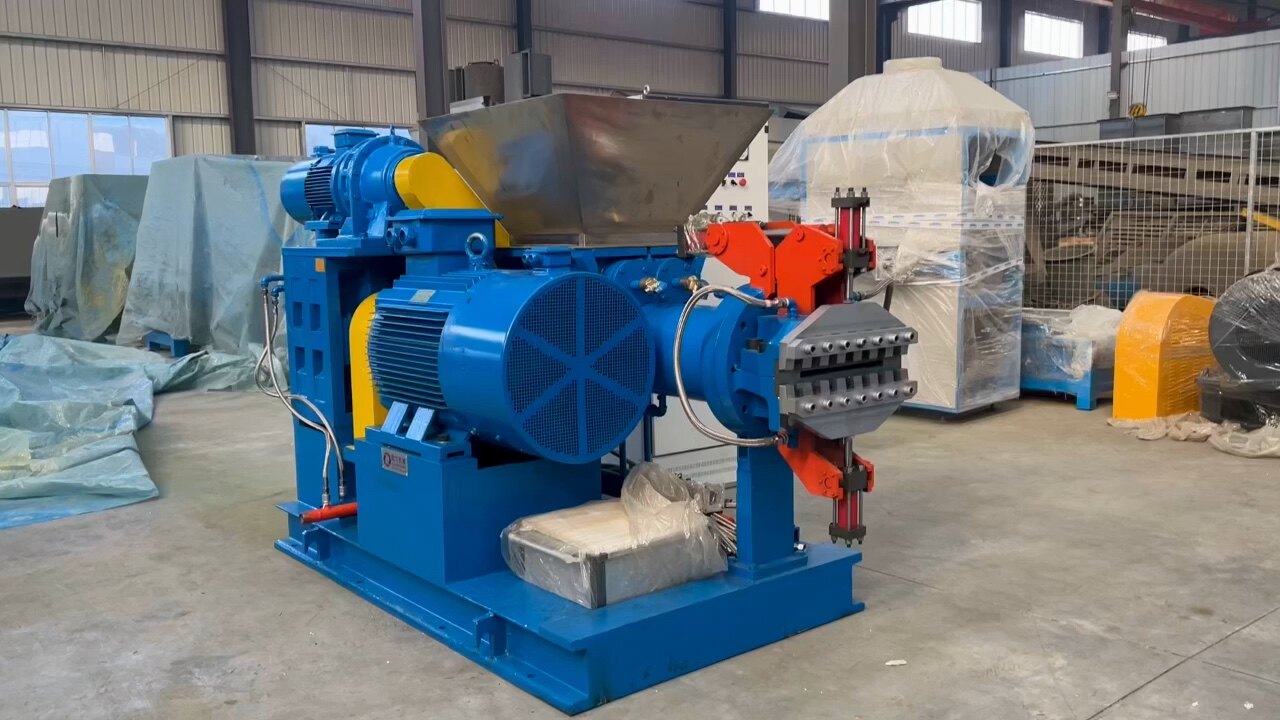Epdm Hot Feeding Extruder,Rubber Sheet Extruding Machine,Strips ...