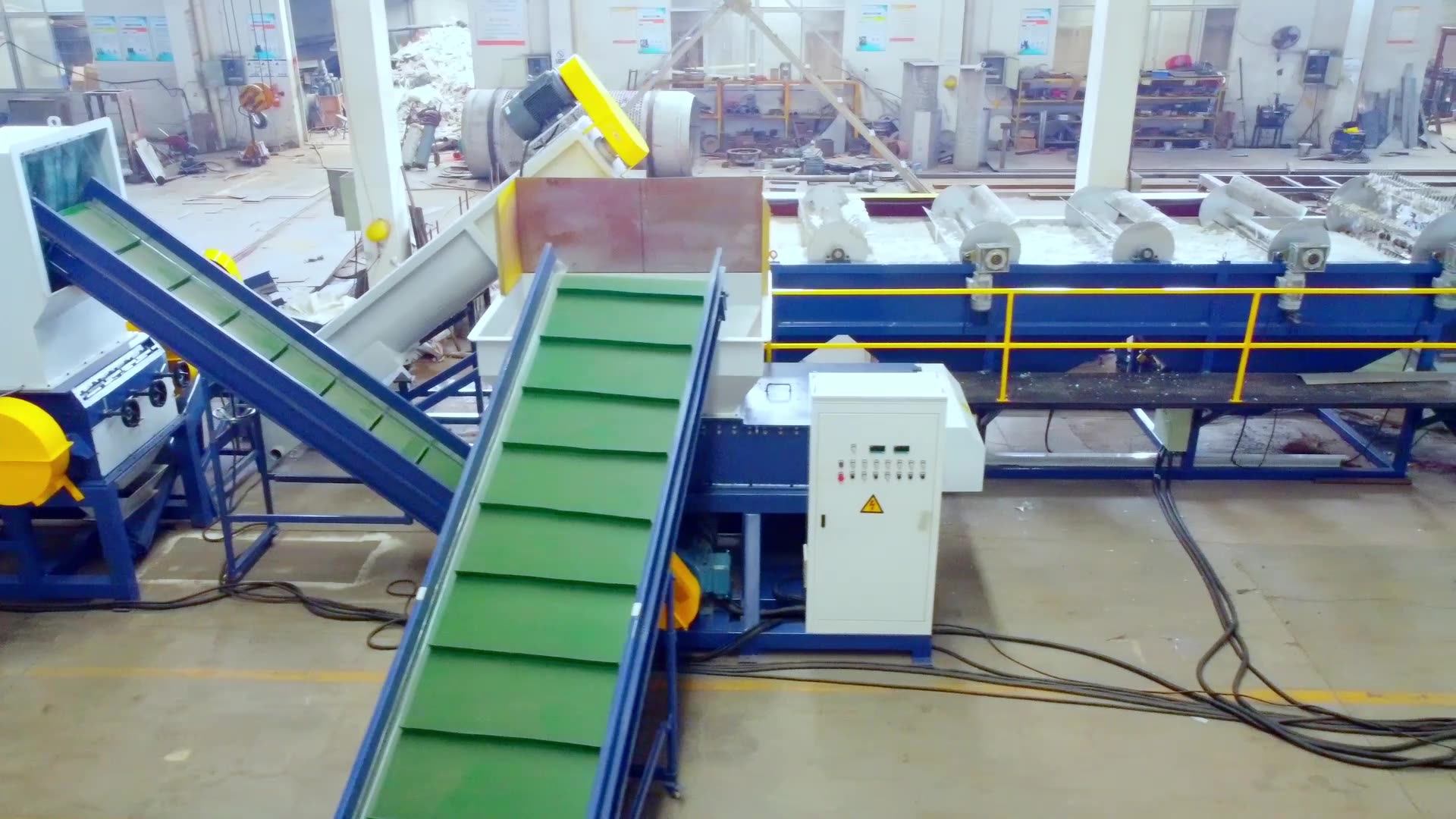 Fosita Supply 300kg/h Recycling Waste Plastic Pet Bottle Recycling ...