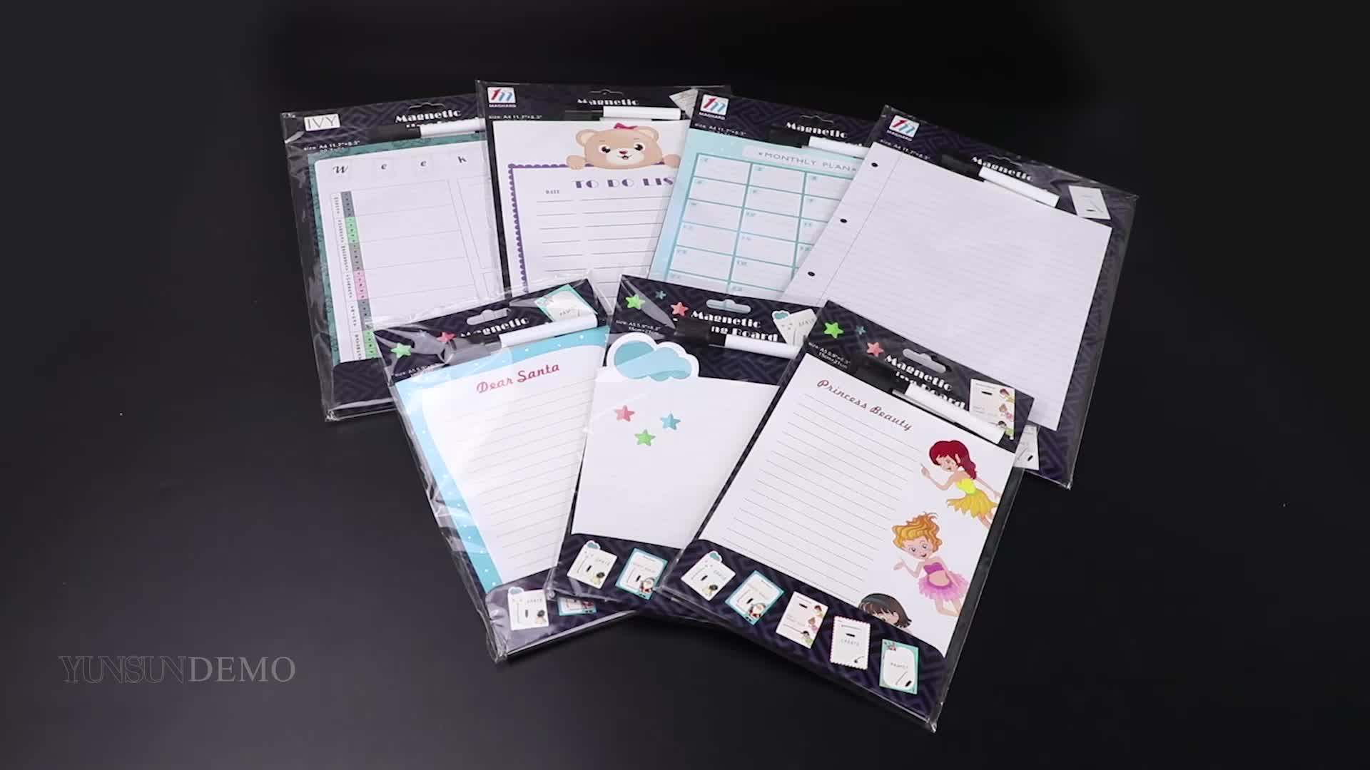 Customized Promotional Magnetic Writing Board Kid's Magic Writing With ...