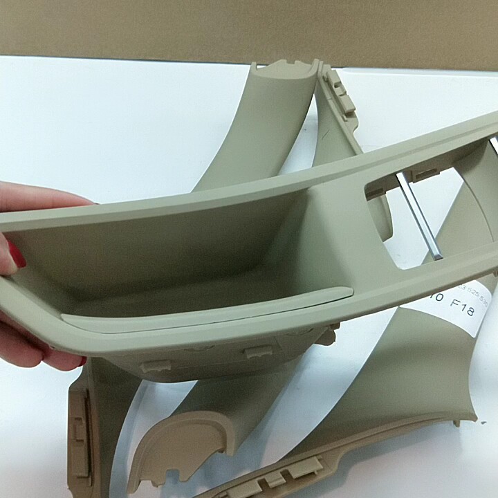 Interior Door Armrest Pull Handle Inside Trim 4pcs Set Plastic ...