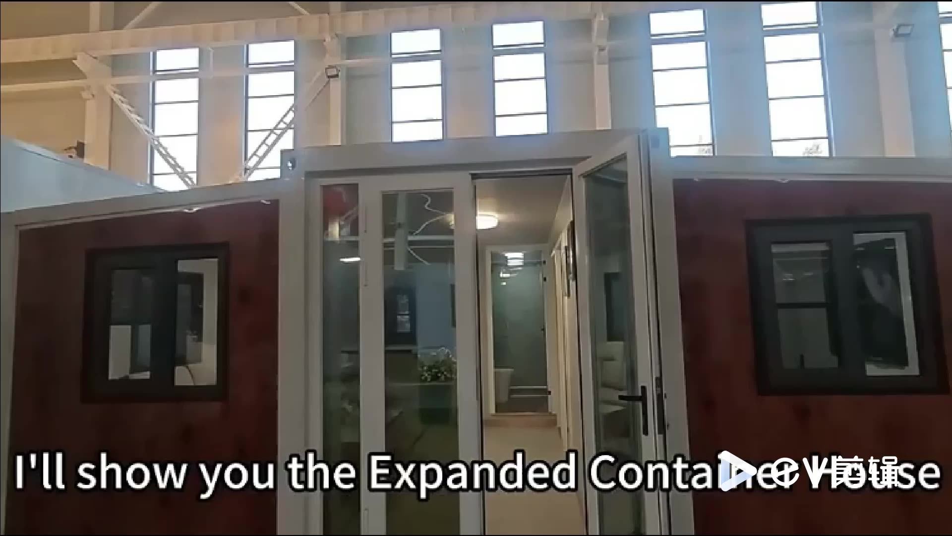 Chinese Prefabricated House Shipping Container Home 40 Feet Container ...