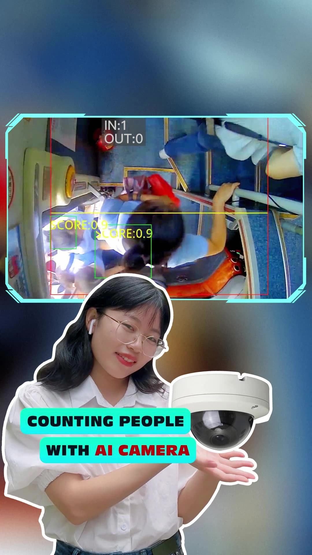 Stonkam Bus People Counter Passenger Camera For Information Systems ...