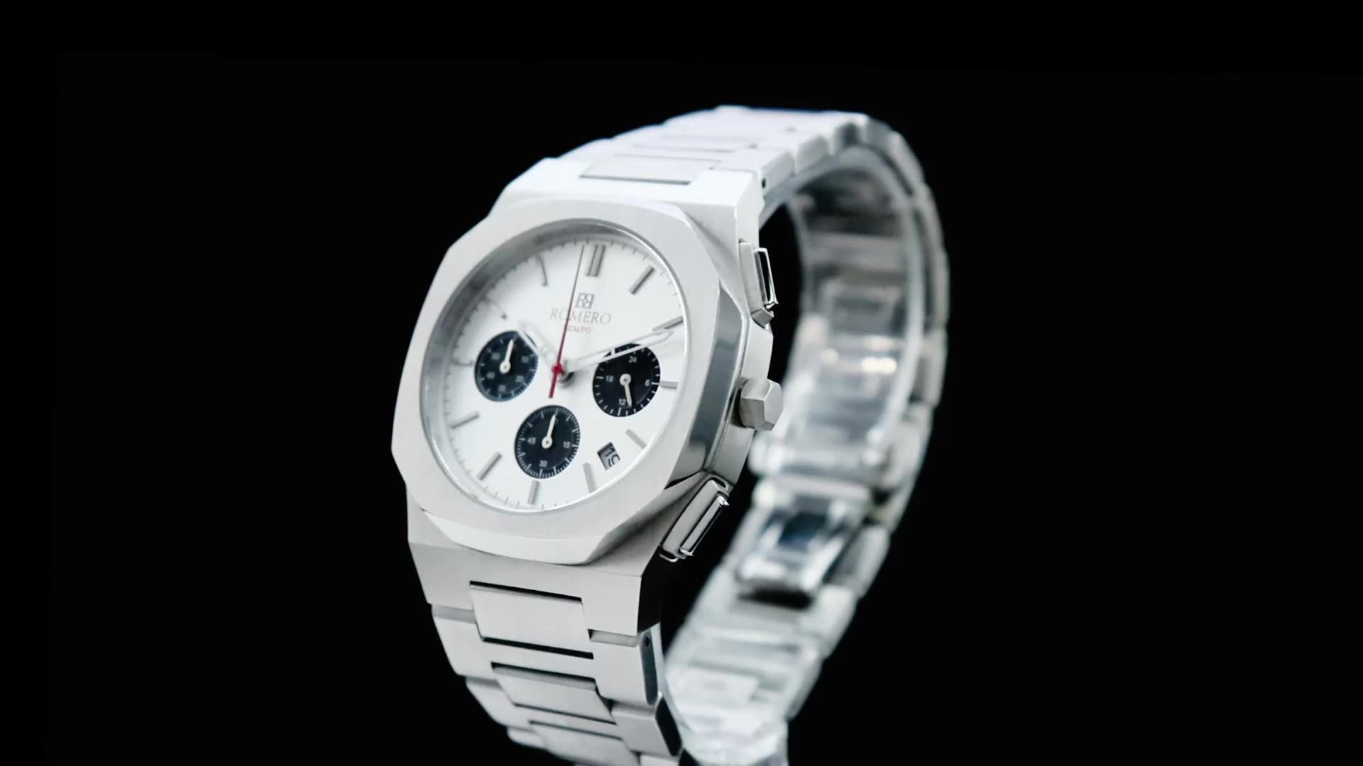 Three Eyes Japanese Movement Quartz Watches Men Fahion Wrist Watch ...