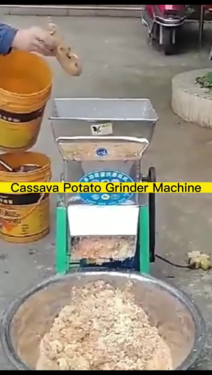 Industrial Fresh Cassava Grating Paste Potato Flour Milling Sweet ...