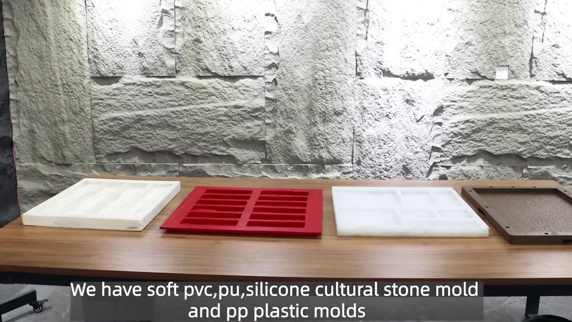 Mould For Artificial Stone Mould Decorative Silicone Rubber Wall Molds Sale Concrete Slabs ...