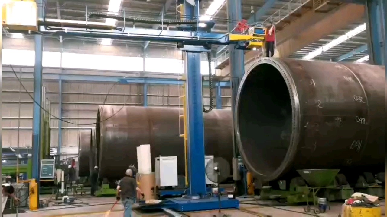 Submerged Arc Welding Manipulator 3x3 Welding Column Boom Tank Vessel ...