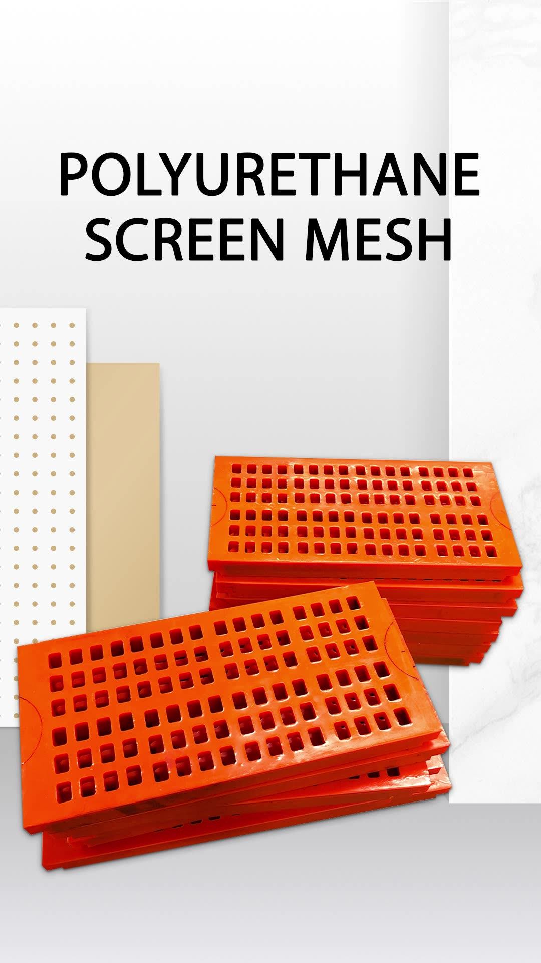 Superior Polyurethane Pu Sieve Plate Screen Mesh Polyurethane Plate ...