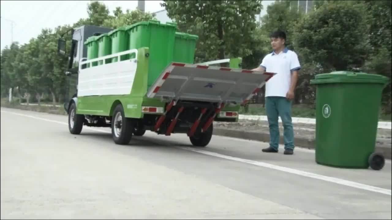 China New Brand Electric Mini Garbage Dump Truck - Buy Electric Mini ...