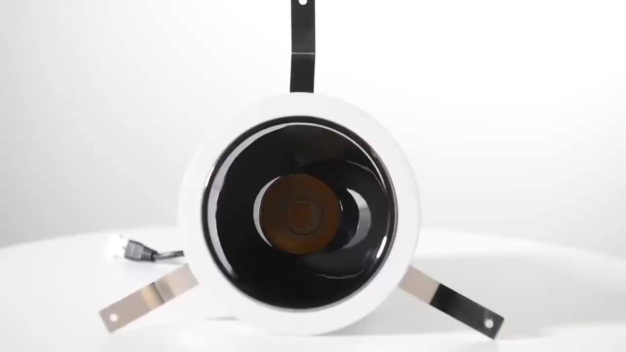 Adjustable Down Light Saa Frameless Spotlight Side View Deep Recessed ...