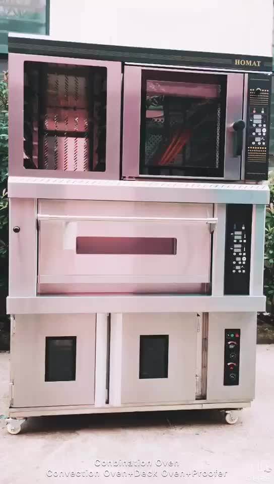 Commercial Multi-function Combination Oven Include Convection And Deck ...